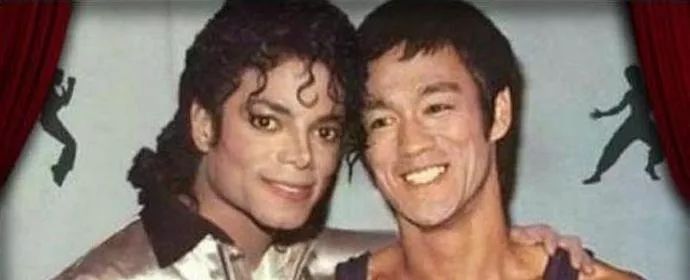 迈克杰克逊与李小龙,迈克杰克逊,舞王迈克杰克逊_大山谷图库