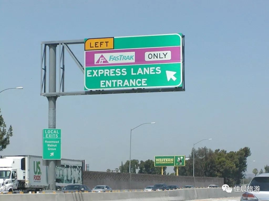 加州收费道路科普-Toll Road, Express Lane, FasTrak