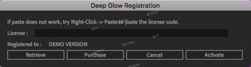 模拟真实高级辉光发光AE插件deep glow破解版_Glow
