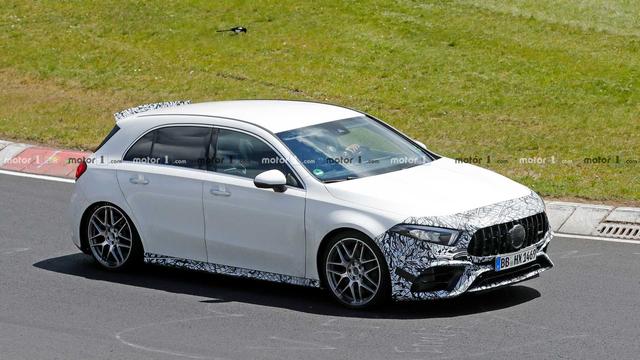 奔驰AMG A45谍照曝光，60万买一辆A45是高R不好玩还是你飘了？_搜狐汽车_搜狐网