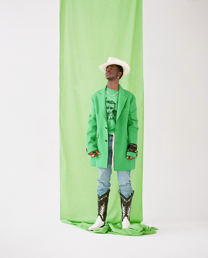 爆红新星Lil Nas X登上Teen Vogue杂志封面-搜狐大视野-搜狐新闻