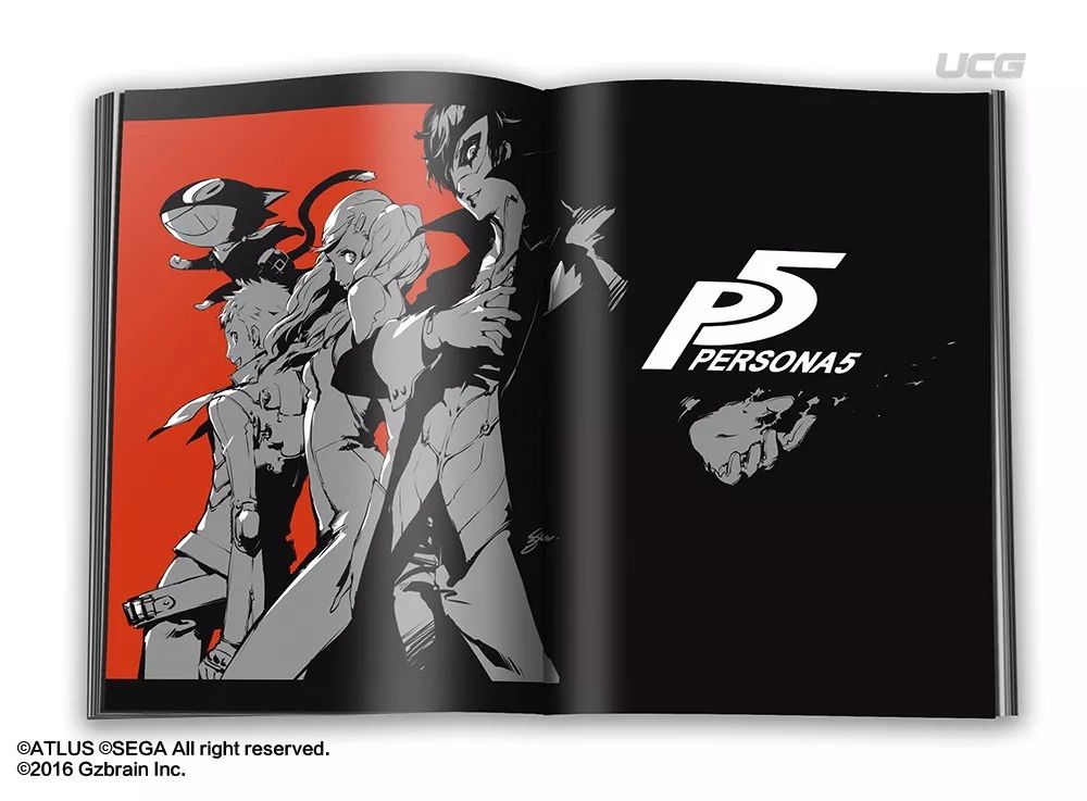 P5设定集官方中文版7月上市，预售开启！_设计