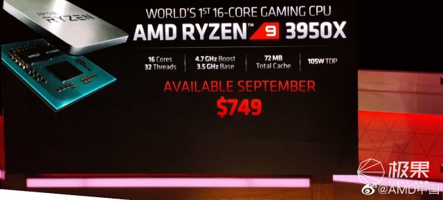 「新东西」双Die 16核！AMD推出全新Zen2架构的锐龙9 3950X_搜狐汽车_搜狐网