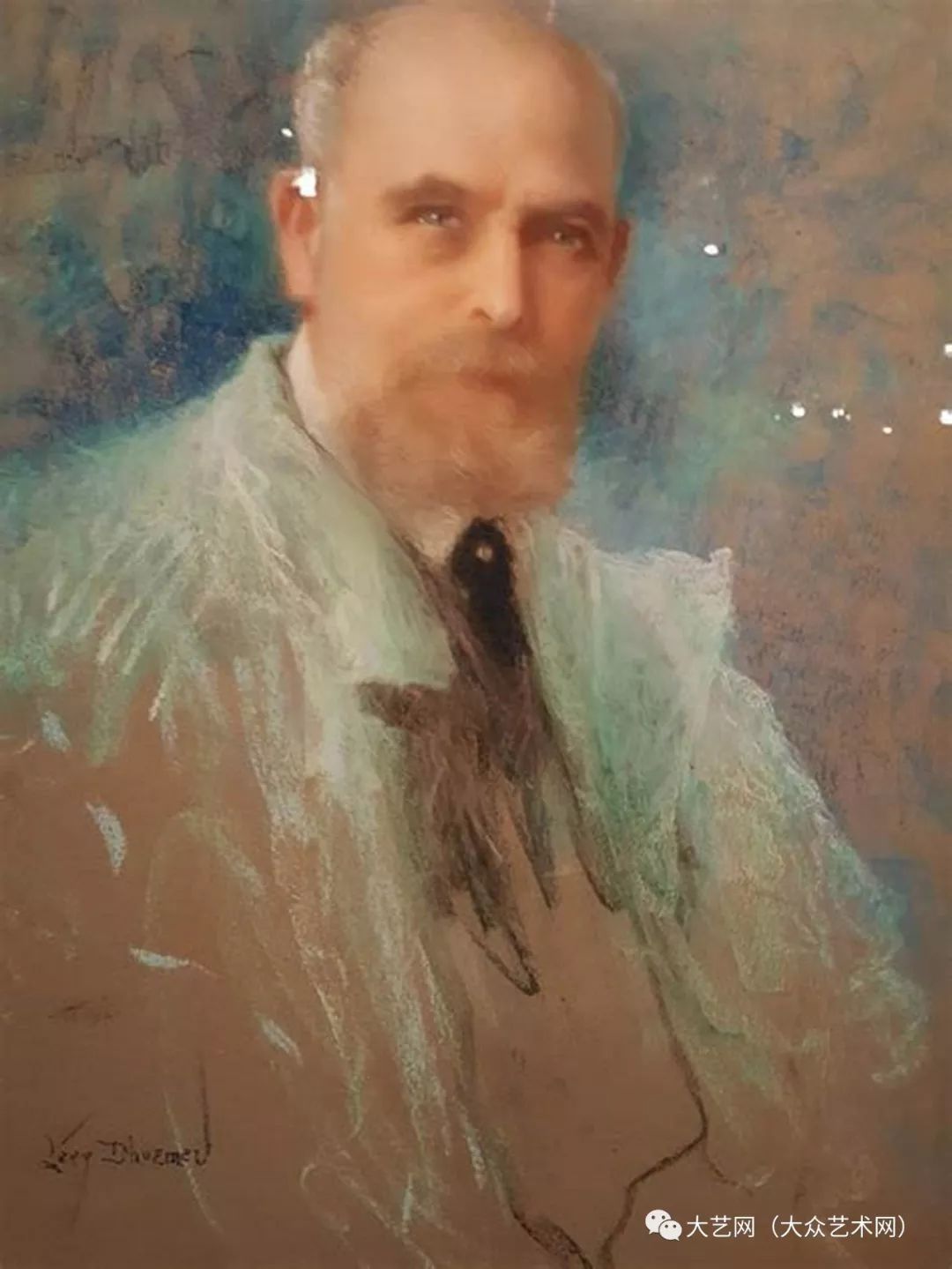 大众艺术网：闻名于世的象征主义画家 —— 法国著名画家、陶艺家 Lucien Lévy-Dhurmer 经典绘画、色釉陶艺作品_影响