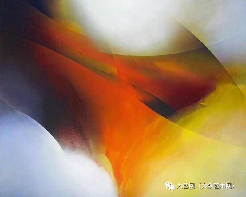 大众艺术网：流淌出梦幻般的美妙意象 —— 美国抽象派女画家 Marci McDonald 抽象泼彩绘画作品_世界