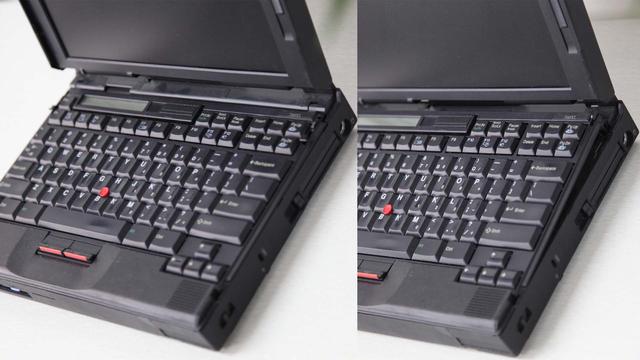 1997年的IBM ThinkPad 760XL就有升降键盘和屏蔽按键两大黑科技_设计