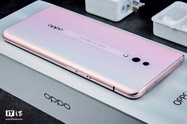 OPPO Reno标准版薄雾粉色真机图赏-搜狐大视野-搜狐新闻
