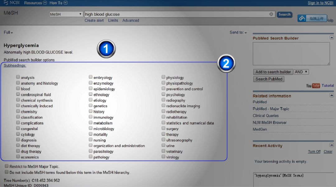 【文献检索技巧】如何应用PubMed进行MeSH主题词检索_Search