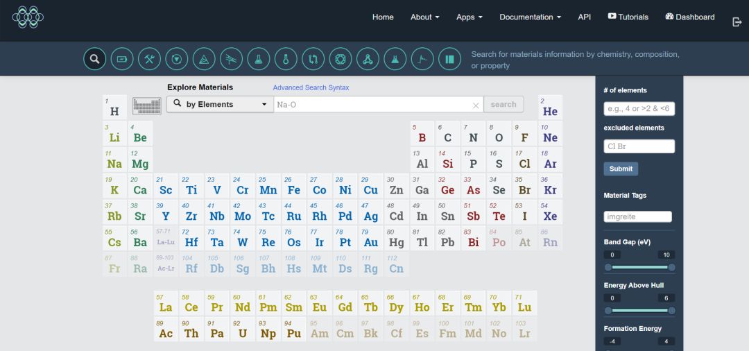 pymatgen API的使用-高通量计算初探_数据库