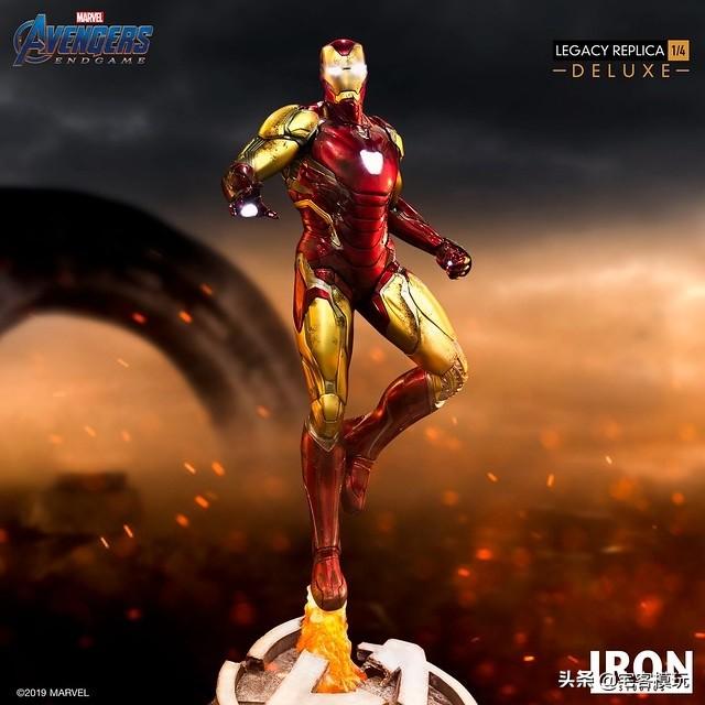 模玩资讯：Iron Studios复仇者联盟4 钢铁侠马克85 1/4 雕像_Replica