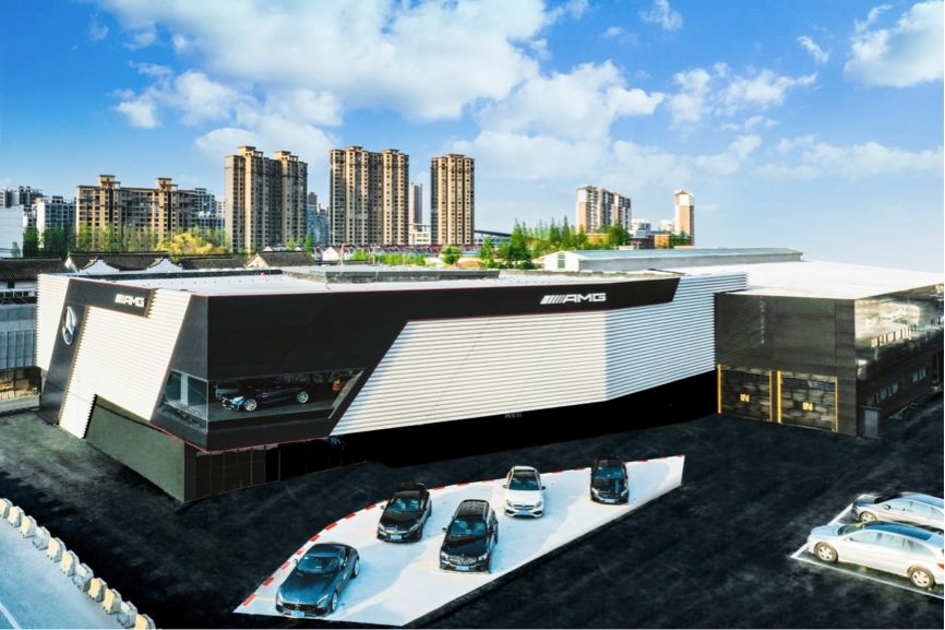 上海AMG中心 正式启幕_赛车