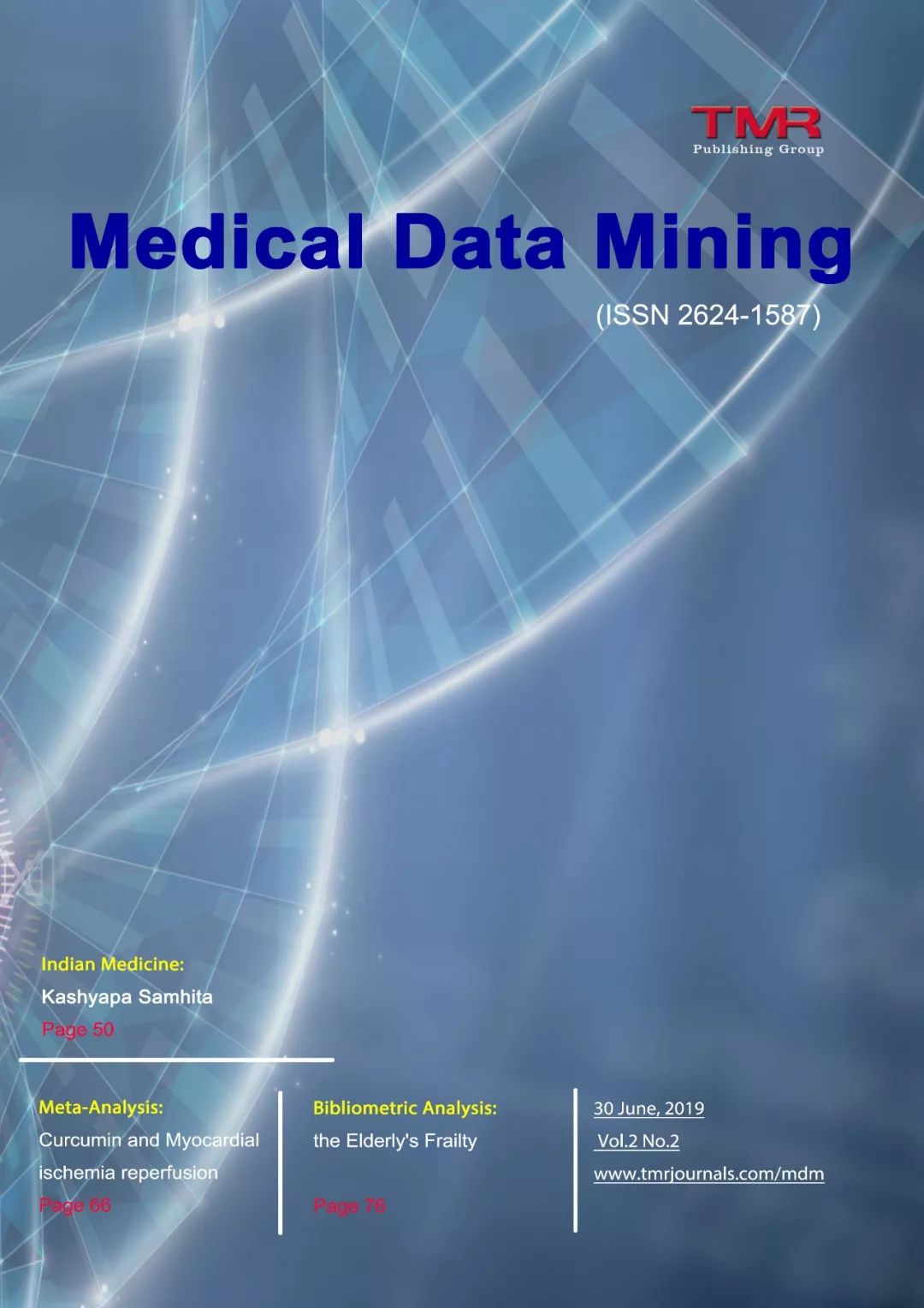 揭开数据背后的真相 | Medical Data Mining 2019年第2期出刊_an