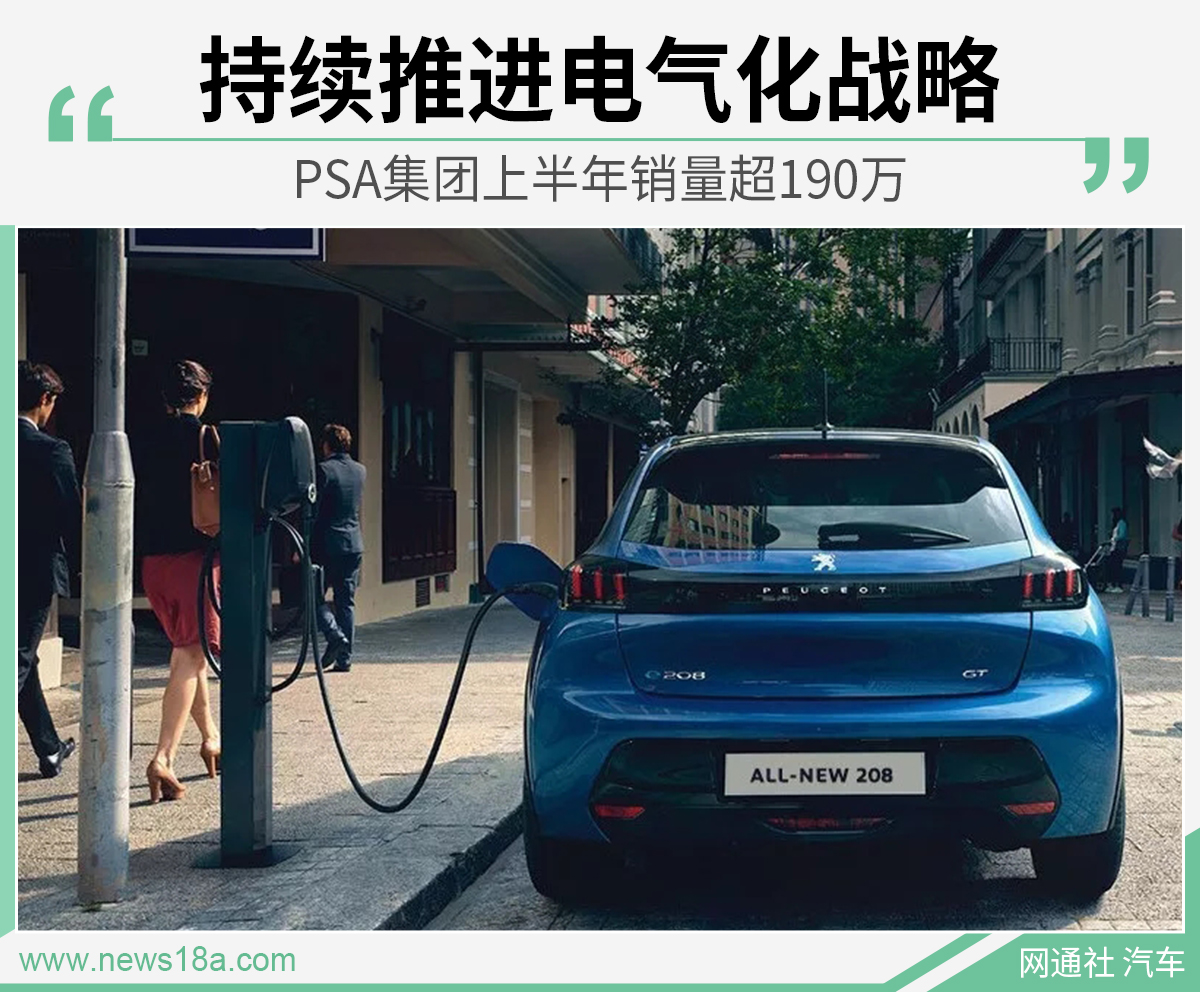 PSA集团上半年销量超190万 持续推进电气化战略_搜狐汽车_搜狐网