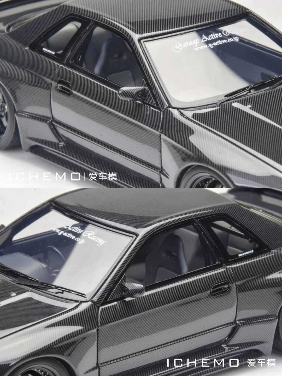 开箱报告 | 全碳的震撼！Make Up 1:43 Garage Active Carbon GT-R BNR32 汽车模型_搜狐汽车_搜狐网