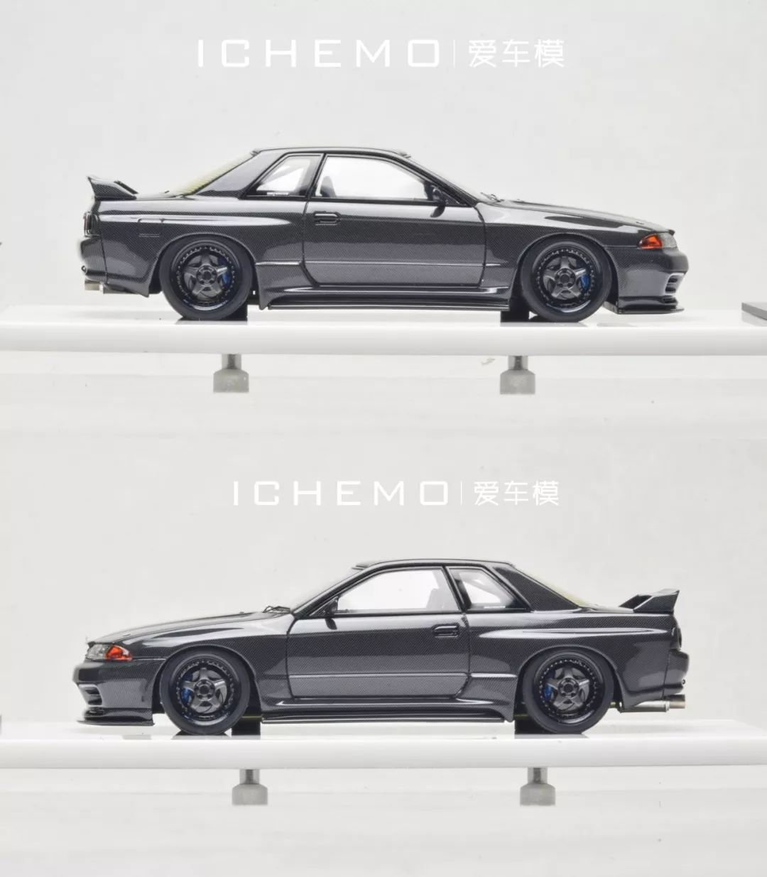 开箱报告 | 全碳的震撼！Make Up 1:43 Garage Active Carbon GT-R BNR32 汽车模型_搜狐汽车_搜狐网