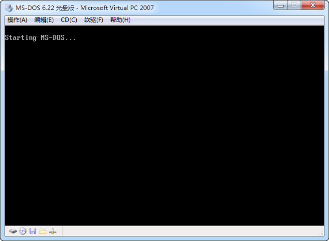 MS-DOS 6.22 光盘版安装 图文教程_分区