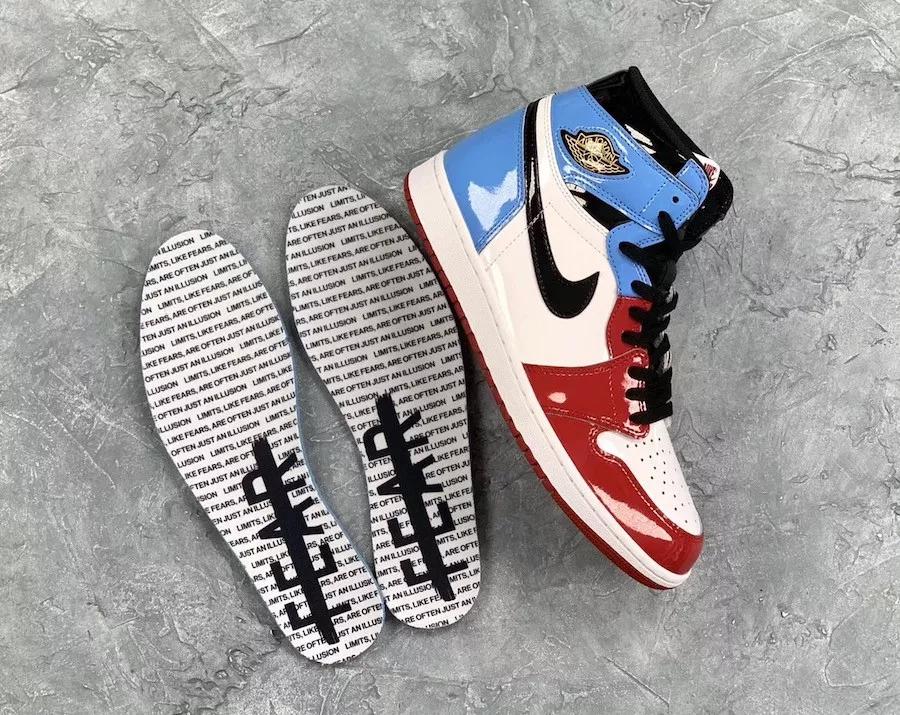 AJ1 High OG“Fearless”全新细节图释出！漆皮TOP 3？_搜狐汽车_搜狐网