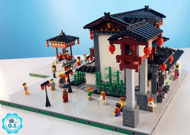 LEGO乐高作品欣赏（G.S作品集）实图对比，浓浓的中国风！美炸了_搜狐汽车_搜狐网