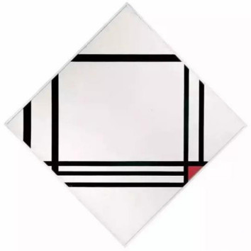 艺术时尚/ 经典格子之恋。_蒙德里安