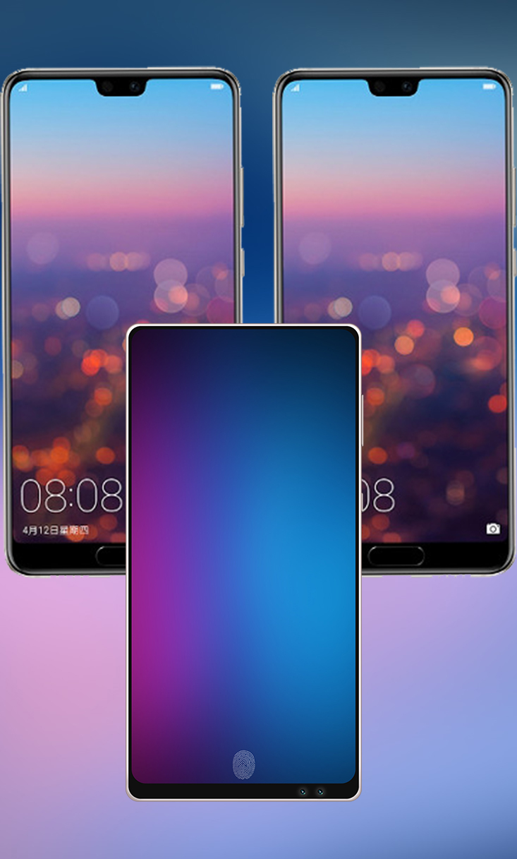 无刘海，概念版索尼XZ3P，对比华为P20-搜狐大视野-搜狐新闻