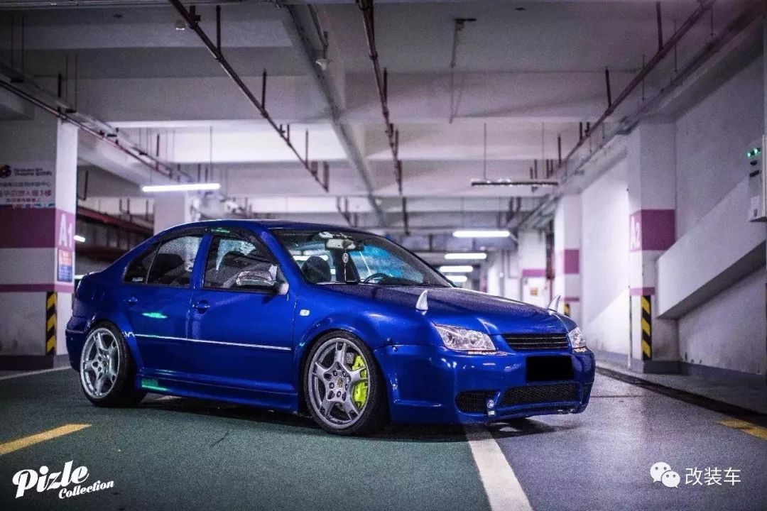 为MK4上身保时捷原厂轮毂，这位中山车友真是太疯狂了！_搜狐汽车_搜狐网