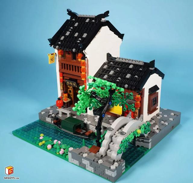LEGO乐高作品欣赏（G.S作品集）依旧是以中国风为主，膜拜_建筑