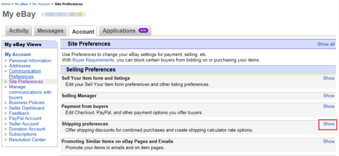 eBay的Send invoice功能_买家