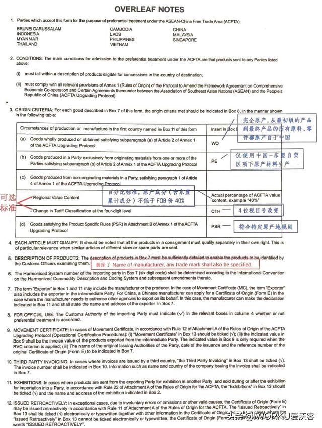 外贸新规！FORM E将从8月1日起“大变脸”！千万不要填错！_证书