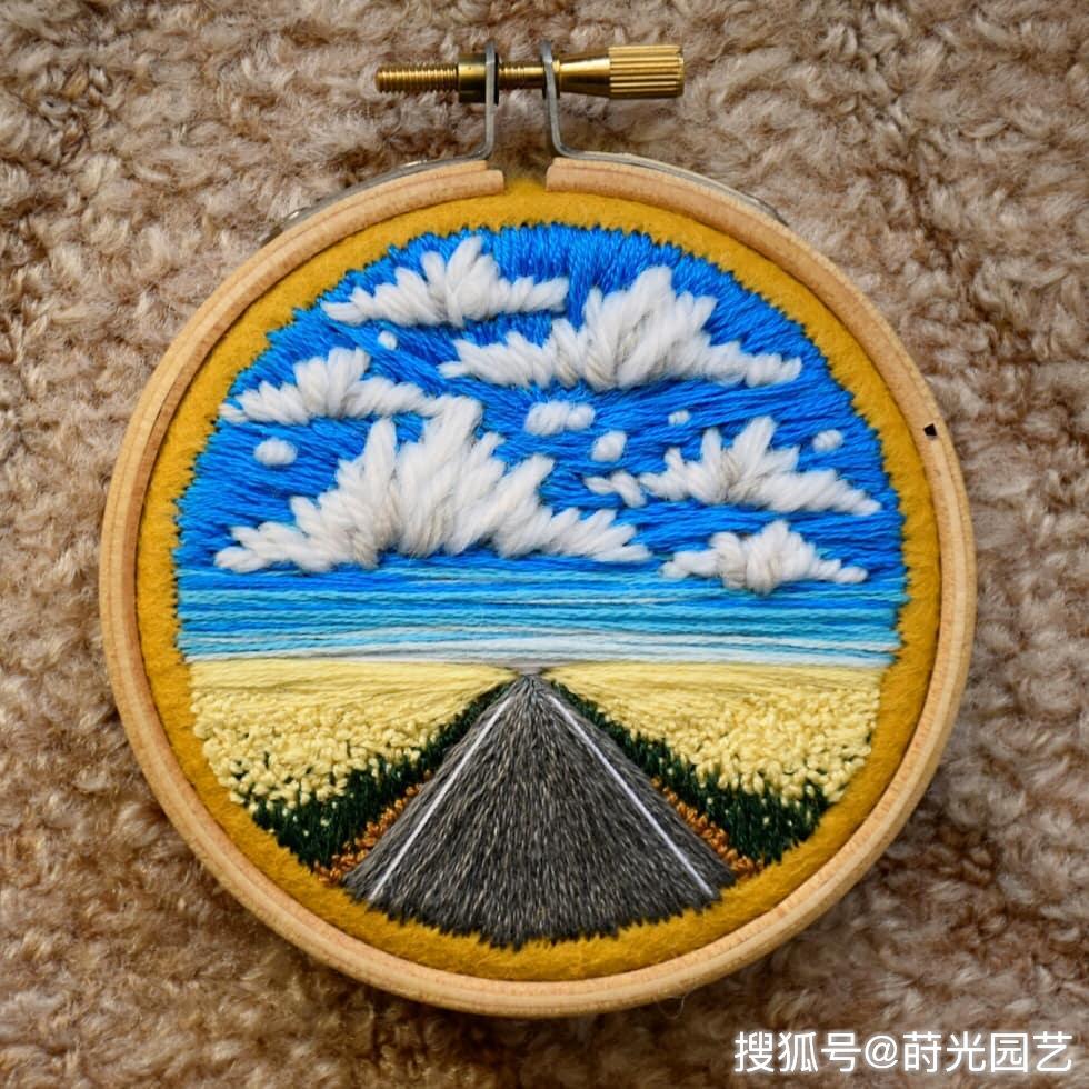 美 | Victoria Rose 手工风景刺绣作品欣赏（28P)-搜狐大视野-搜狐新闻