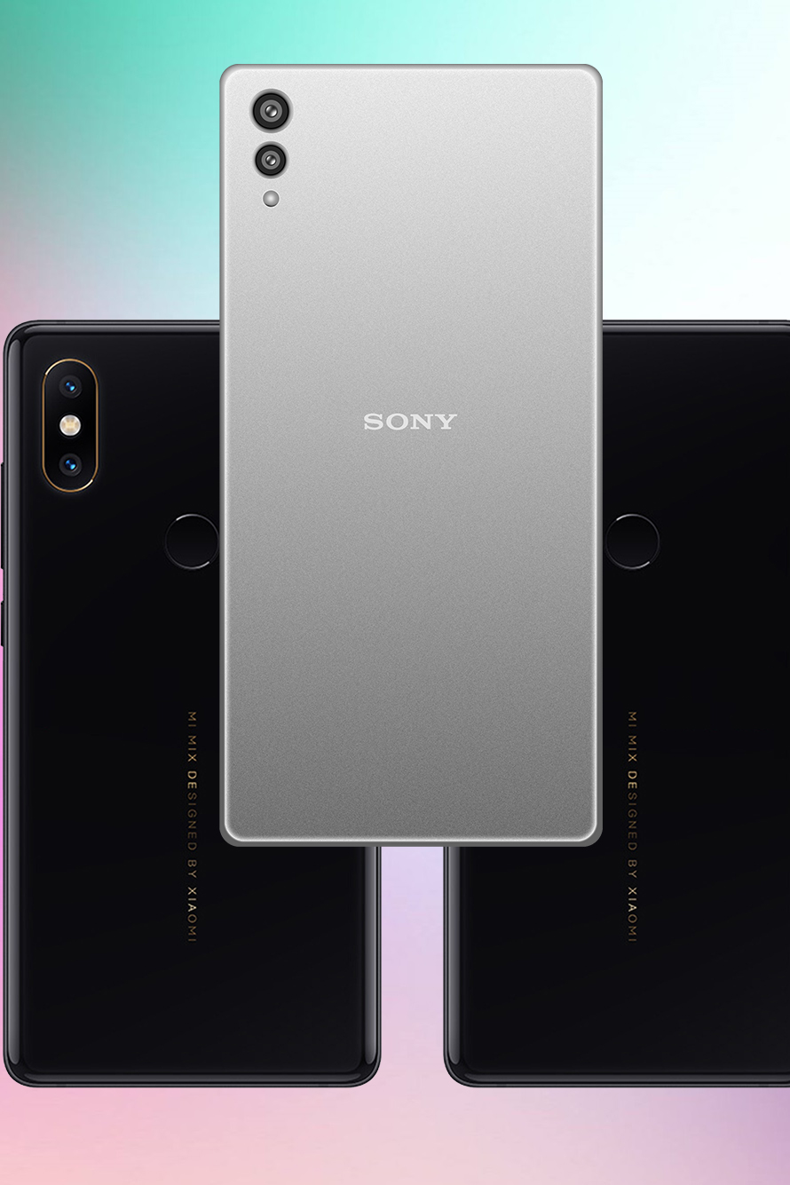 无刘海，概念版索尼XZ3P，对比小米mix2s-搜狐大视野-搜狐新闻