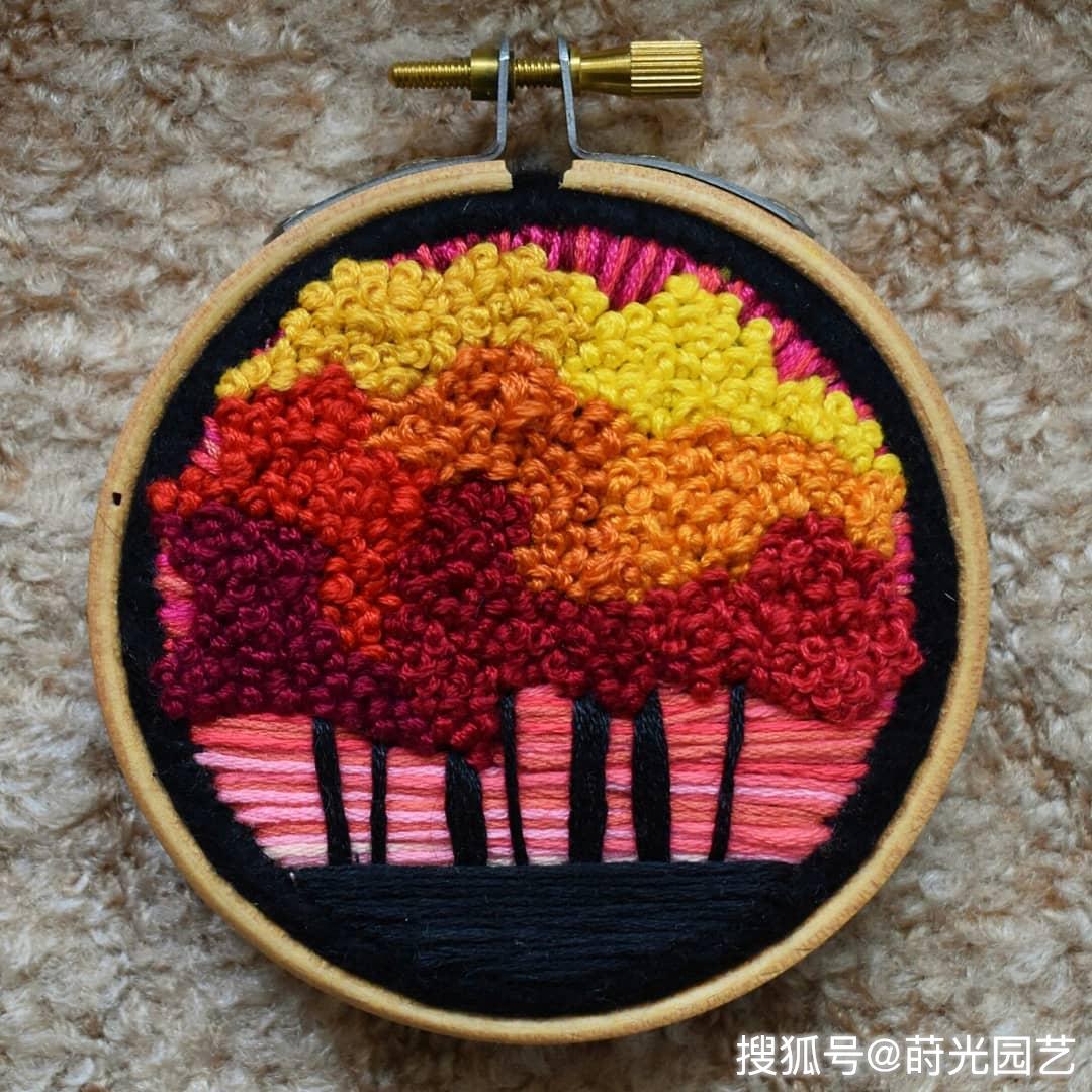 美 | Victoria Rose 手工风景刺绣作品欣赏（28P)-搜狐大视野-搜狐新闻