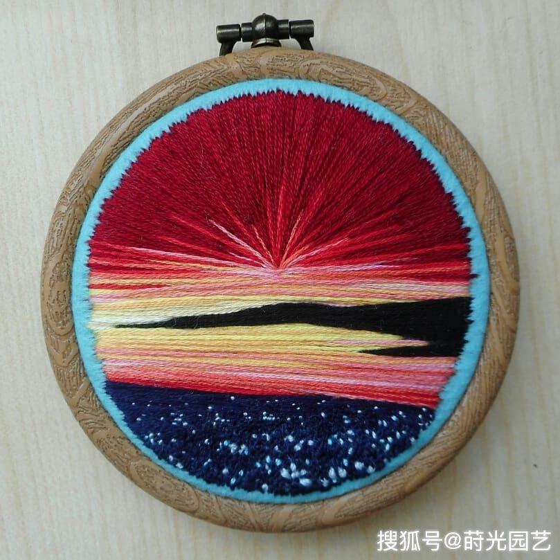 美 | Victoria Rose 手工风景刺绣作品欣赏（28P)-搜狐大视野-搜狐新闻