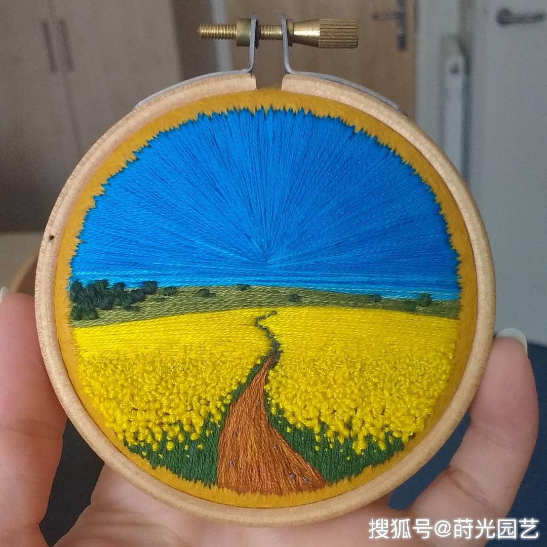 美 | Victoria Rose 手工风景刺绣作品欣赏（28P)-搜狐大视野-搜狐新闻