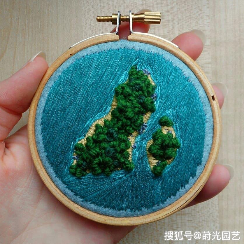 美 | Victoria Rose 手工风景刺绣作品欣赏（28P)-搜狐大视野-搜狐新闻