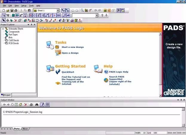 【文末福利】手把手教您学会PADS Logic原理图设计（一）_零件