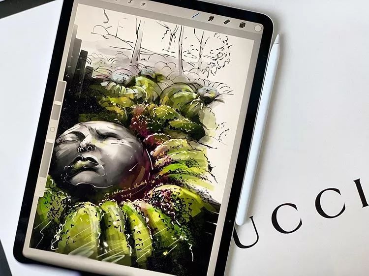 欣赏一波iPad手绘表现！_Ipad