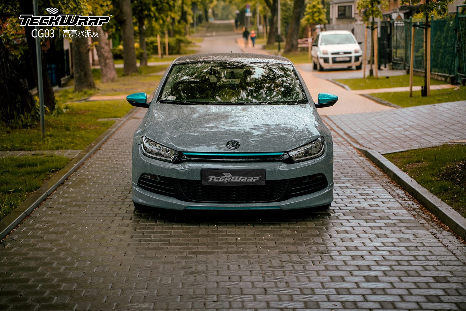 更带感的帅酷本酷，TeckWrap美国秃鹰CG03高亮水泥灰贴膜的大众尚酷_搜狐汽车_搜狐网