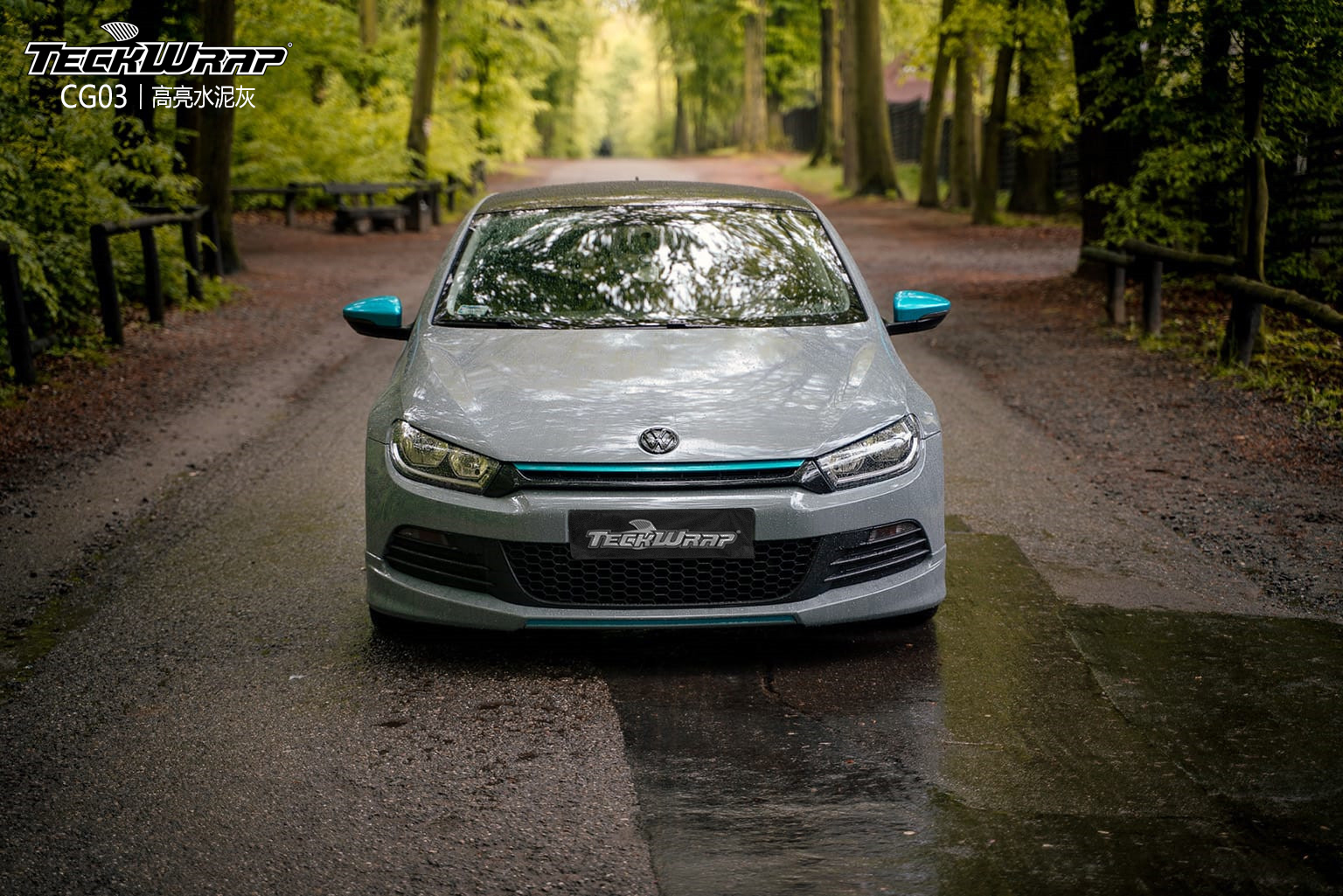 更带感的帅酷本酷，TeckWrap美国秃鹰CG03高亮水泥灰贴膜的大众尚酷_搜狐汽车_搜狐网