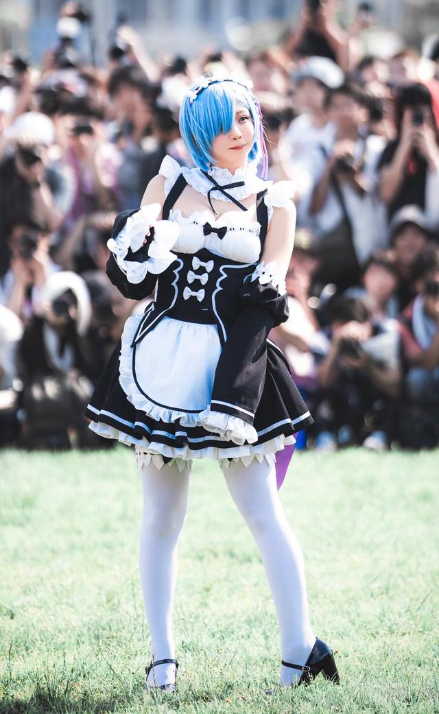 日本第一女coser实至名归，漫展万人围拍只为能免费摄上一张_enako