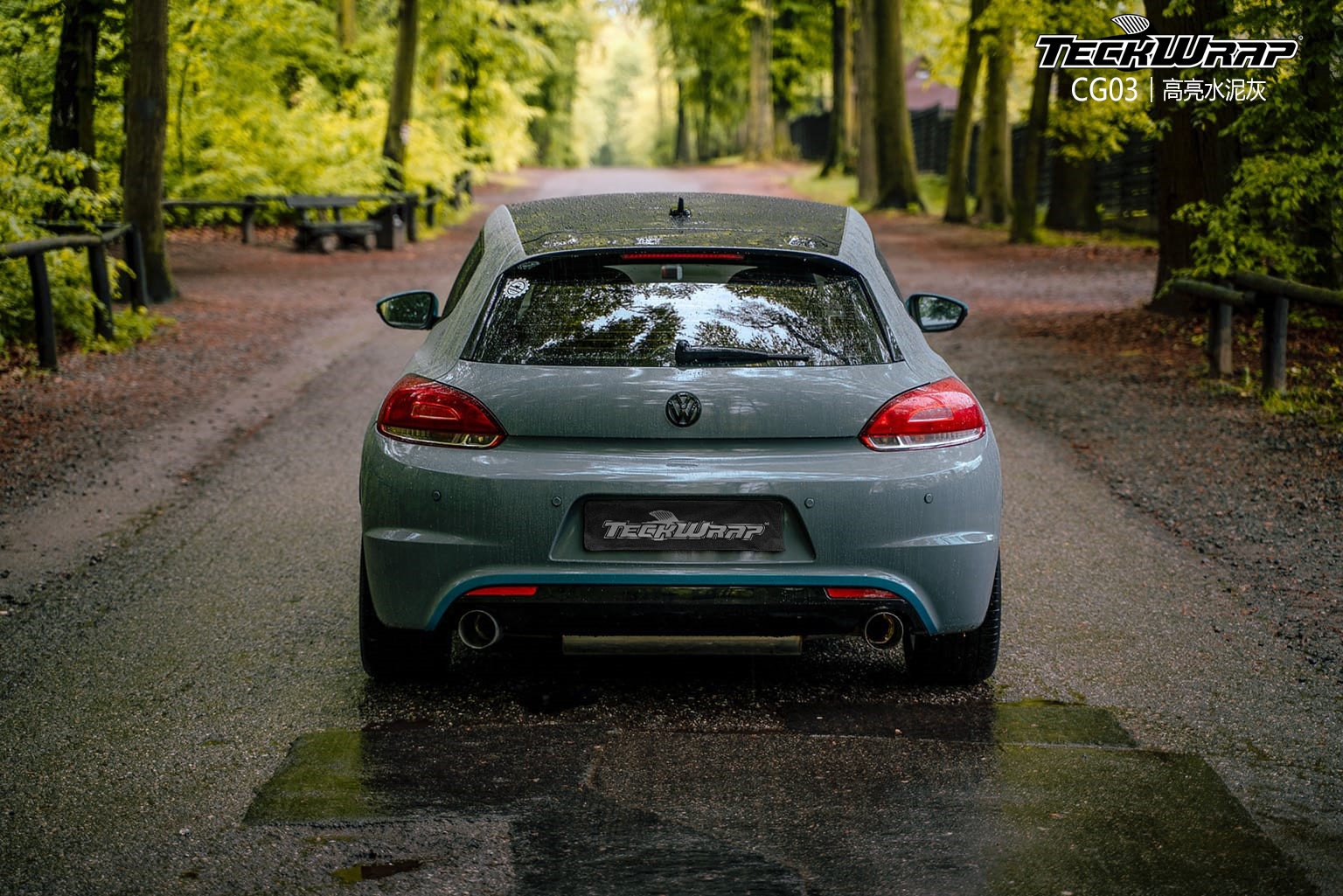 更带感的帅酷本酷，TeckWrap美国秃鹰CG03高亮水泥灰贴膜的大众尚酷_搜狐汽车_搜狐网