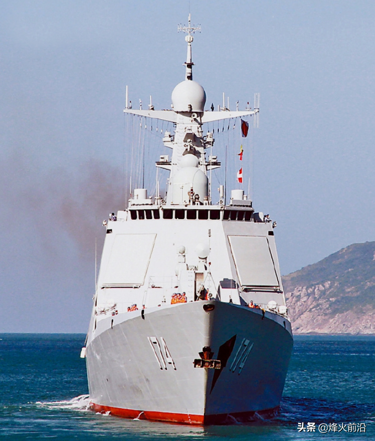当下中国海军绝对主力，7艘不同舷号052D正面照展现高颜值-搜狐大视野-搜狐新闻