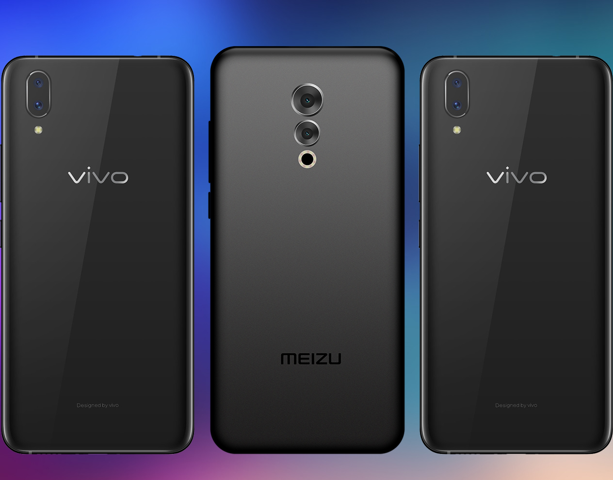 正面指纹，概念版魅族16S，对比vivo X21-搜狐大视野-搜狐新闻