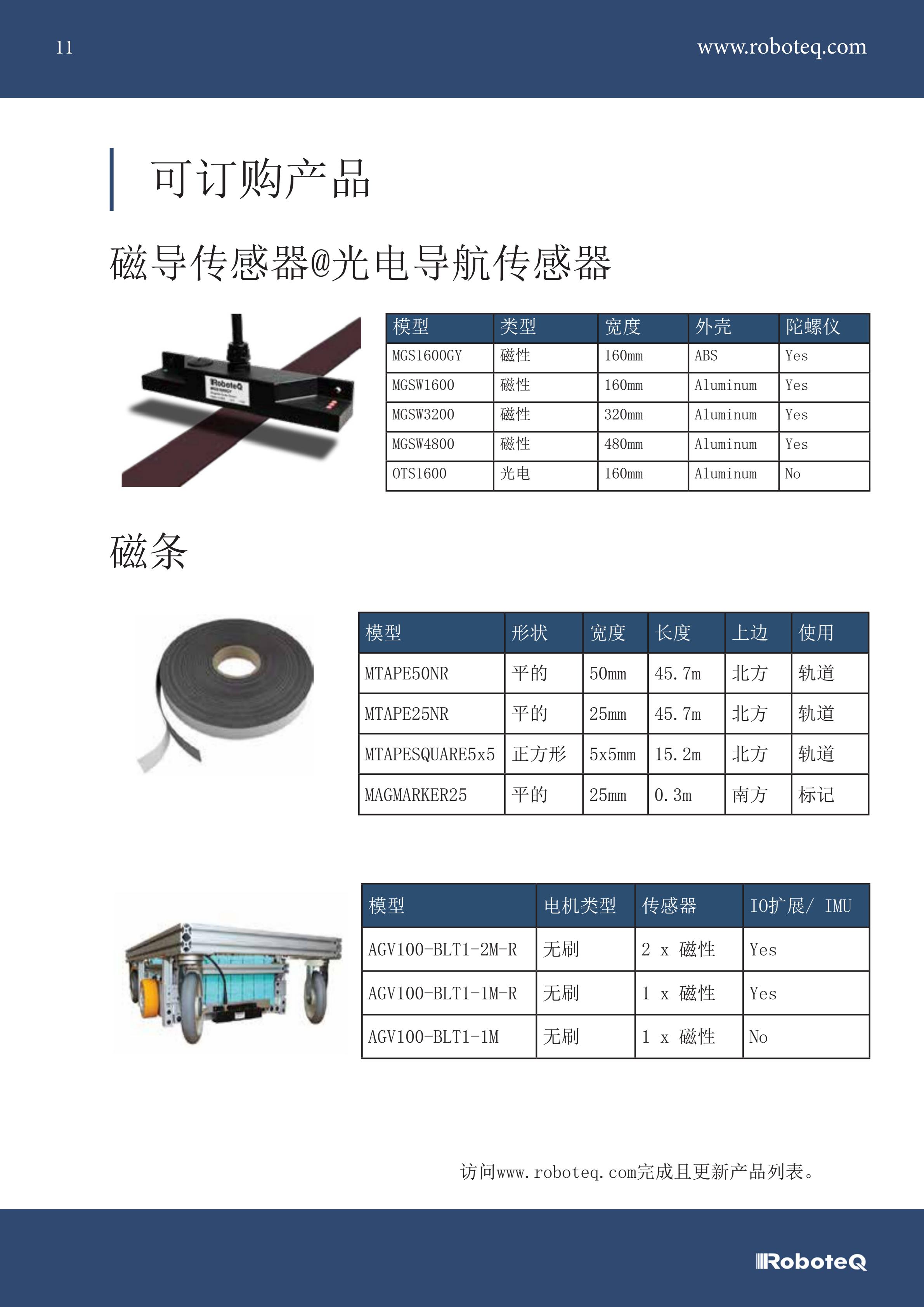 RoboteQ磁导航传感器与AGV解决方案-搜狐大视野-搜狐新闻