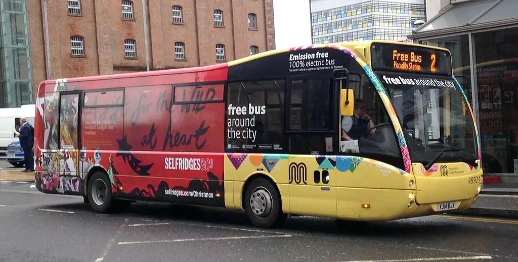 免费的曼彻斯特公交车和线路解析_Bus