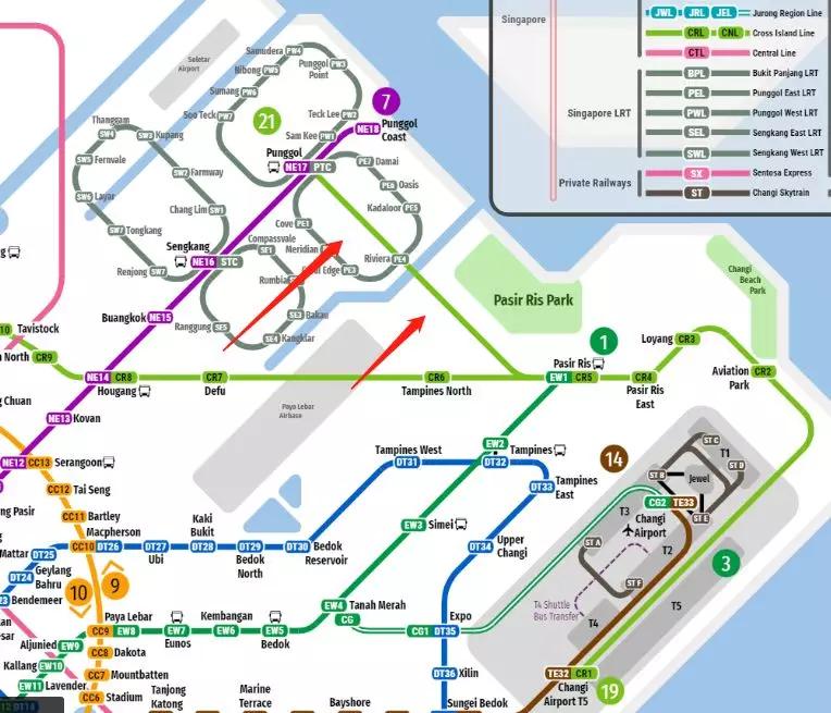 新加坡最新地铁版图出炉！_时间