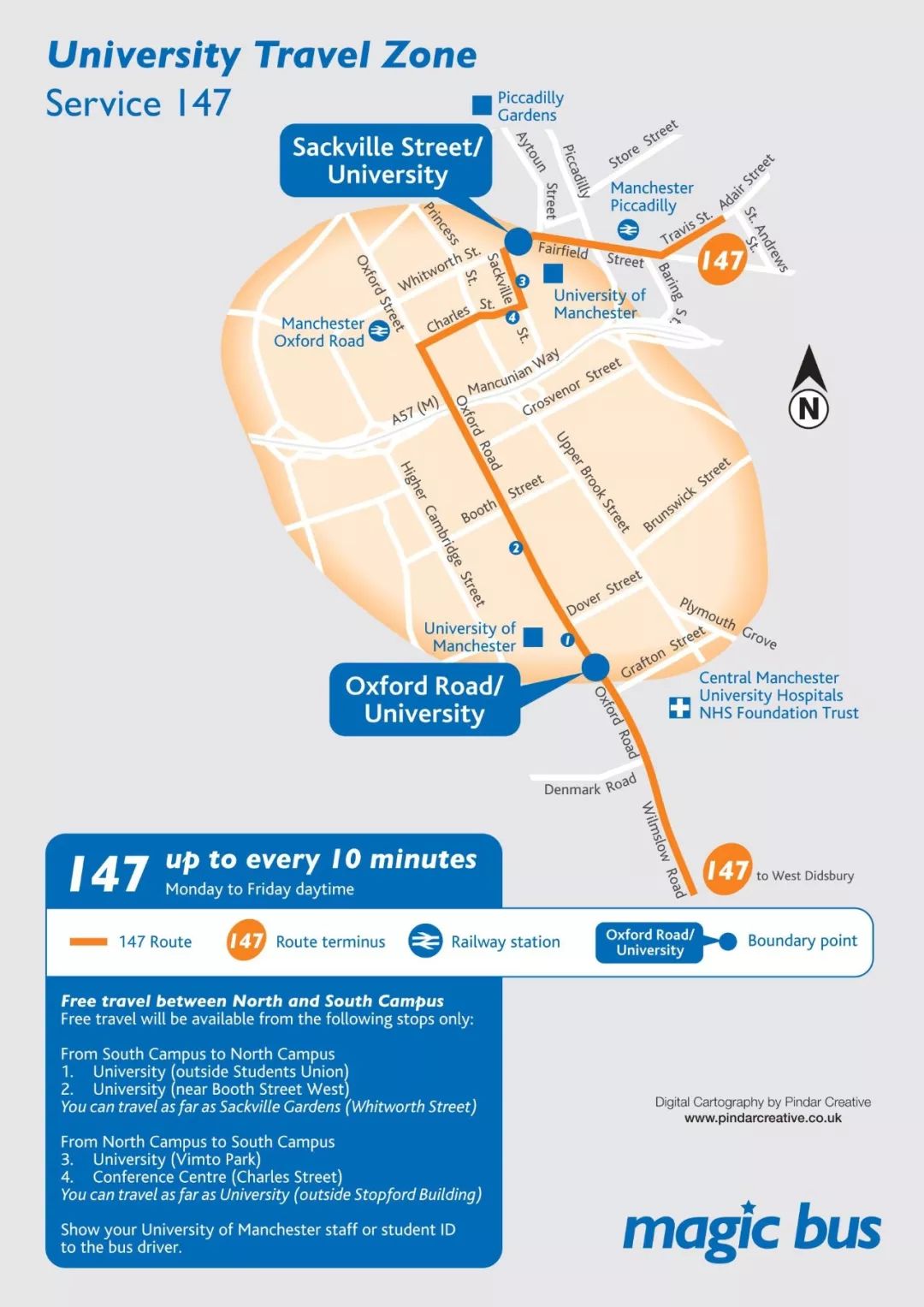 免费的曼彻斯特公交车和线路解析_Bus