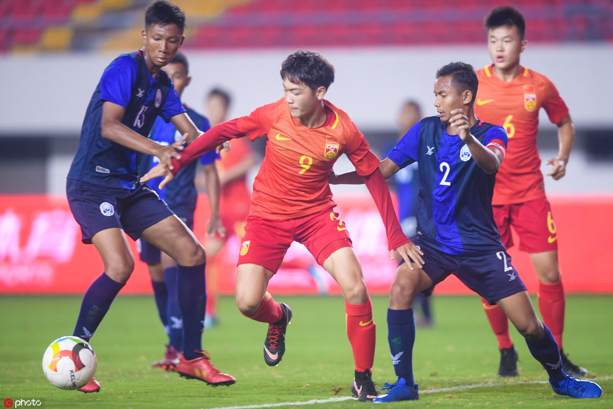 2019金山杯首轮，中国U15队3-0柬埔寨U15队-搜狐大视野-搜狐新闻