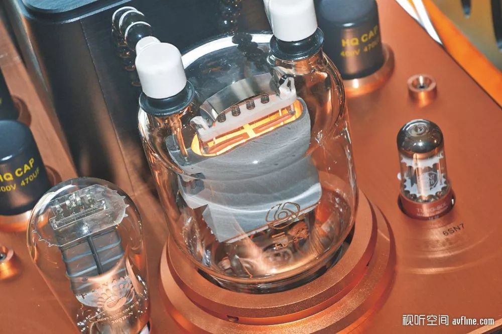 大气磅礴的单端甲类90W！美星铭达MC833-A 电子管单声道后级_功放