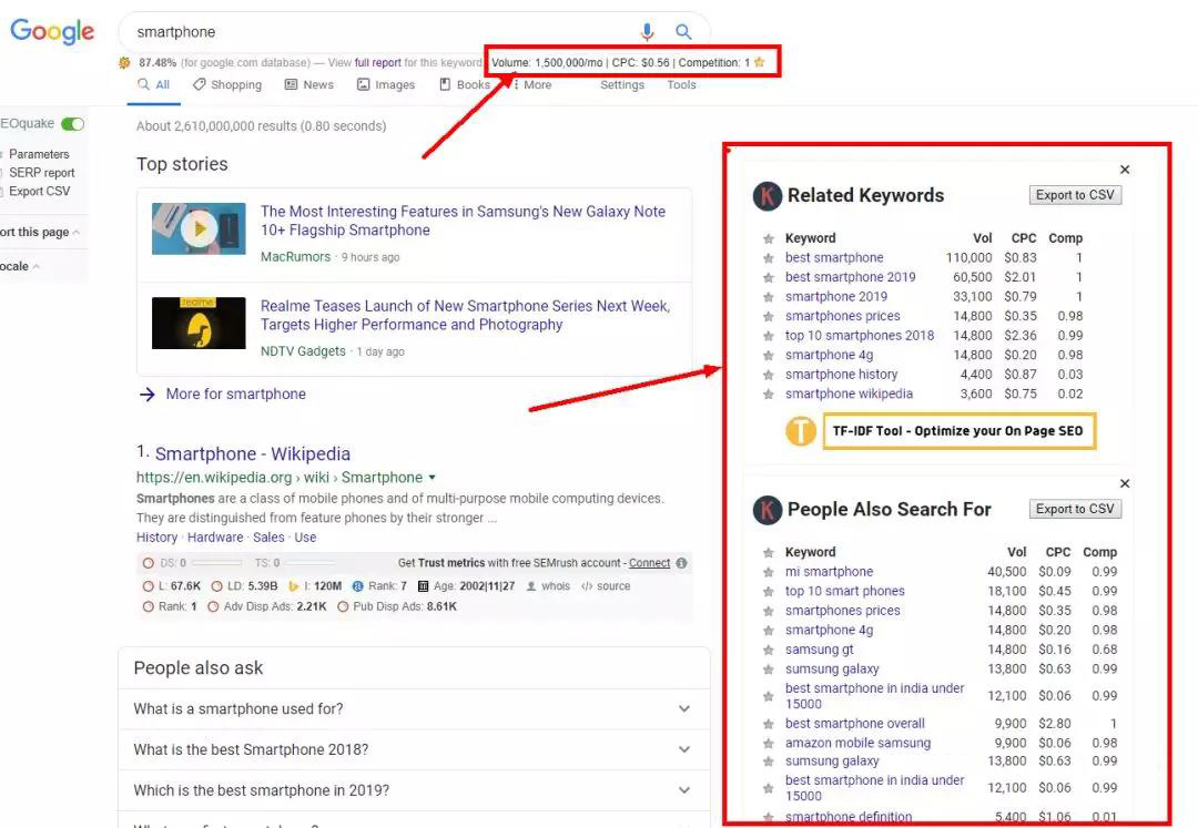 10个常用的谷歌SEO关键词挖掘分析工具！_google