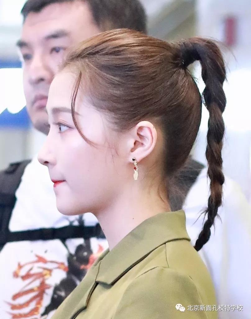 明星麻花辫,麻花辫_大山谷图库